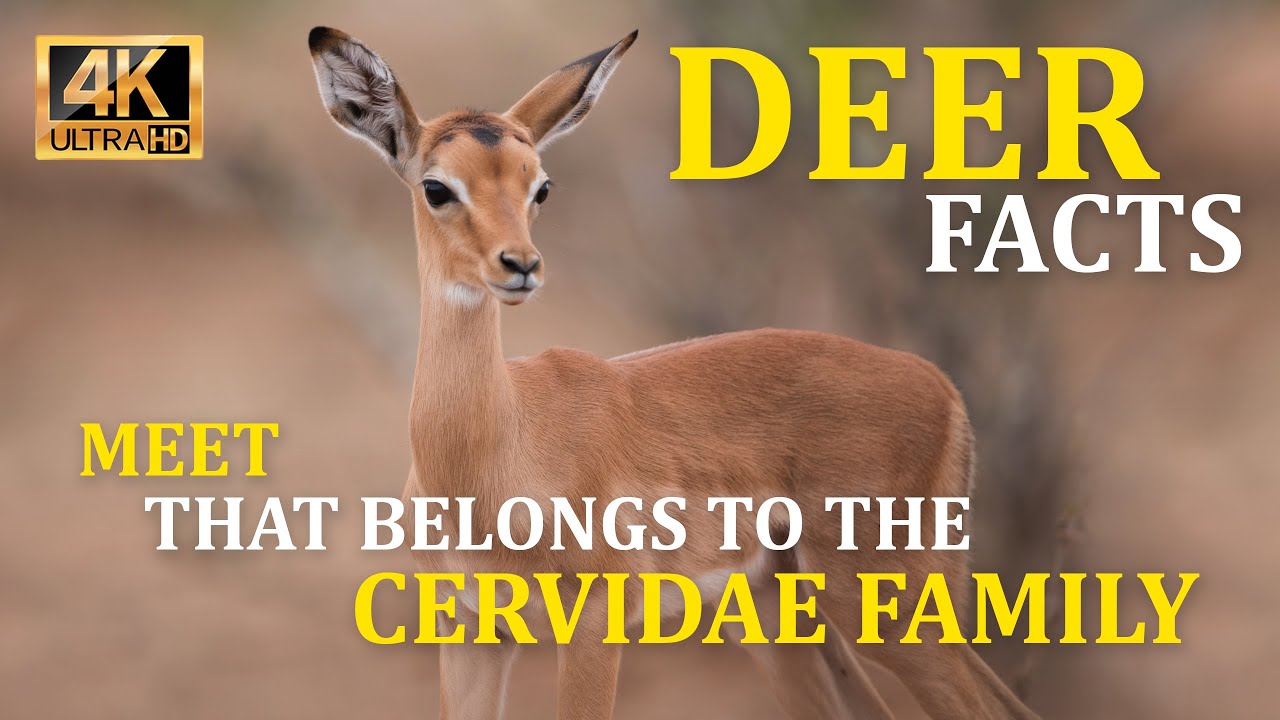 Deer Facts | That Belongs to the Cervidae Family - YouTube