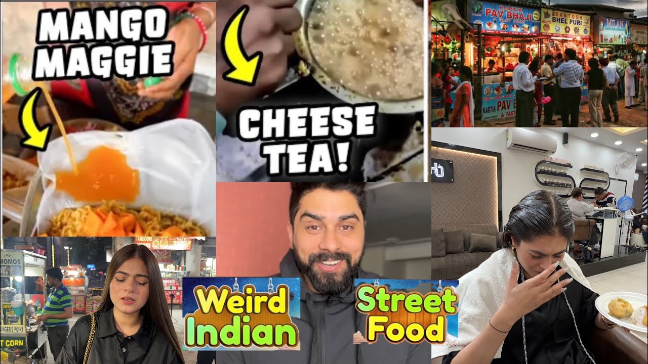 Eating Weird Street Food For 24 Hours Challenge | Sahil Dagar - YouTube