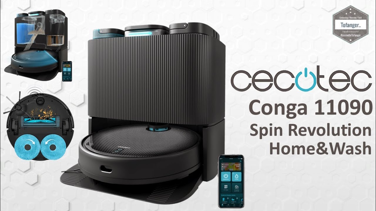 Cecotec Conga 11090 Spin Revolution Home&Wash - App Cecotec ...