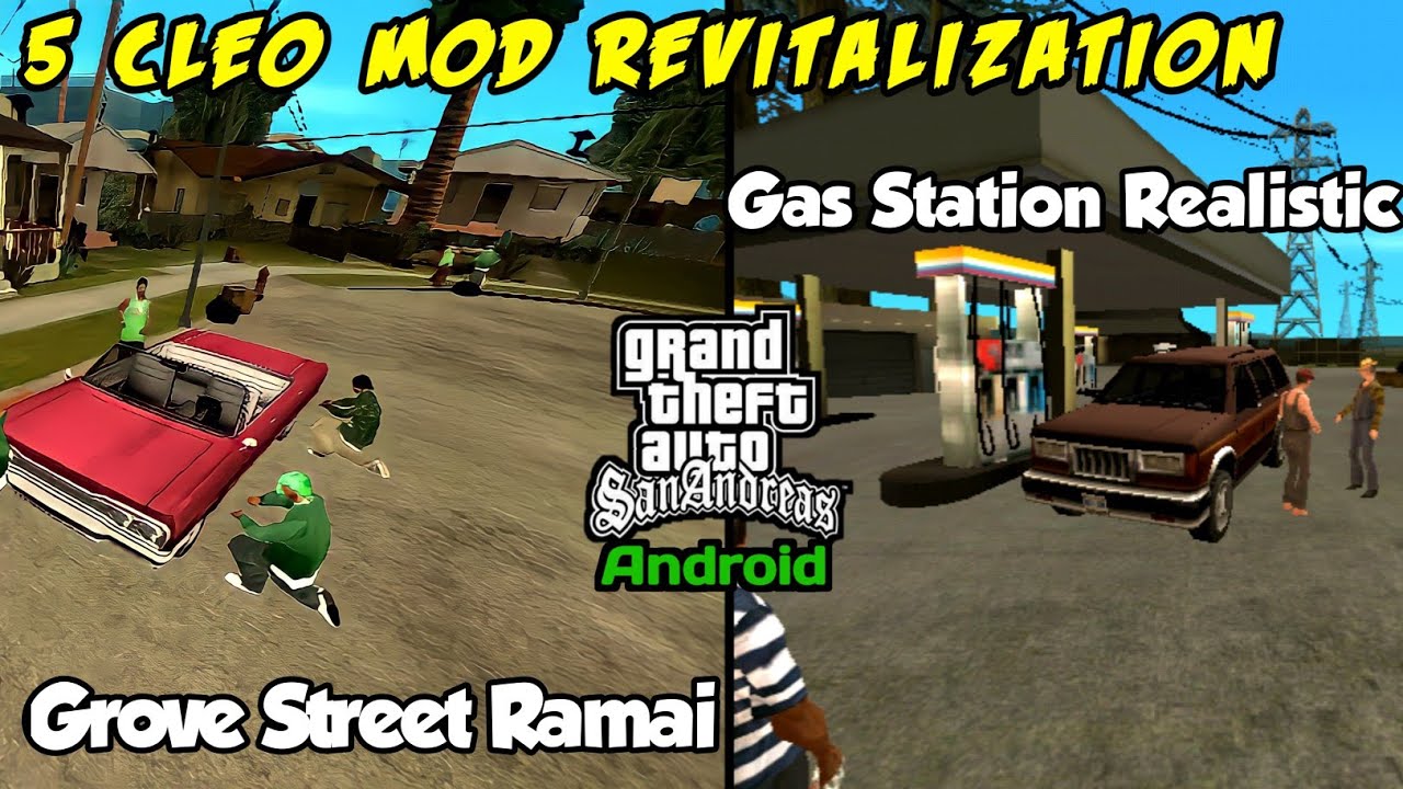 5 Cleo Mod Revitalization - GTA SA ANDROID - YouTube