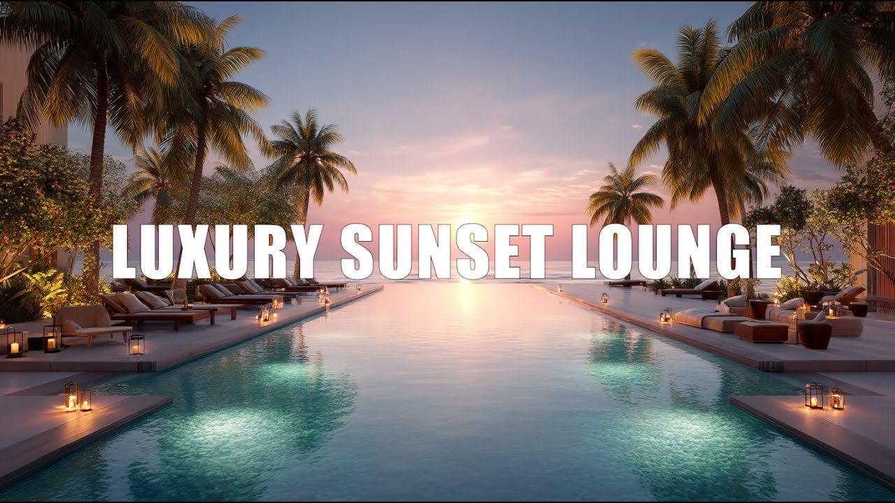 Luxury Sunset Lounge | Smooth Chillout & Sunset Serenity 2025 - YouTube