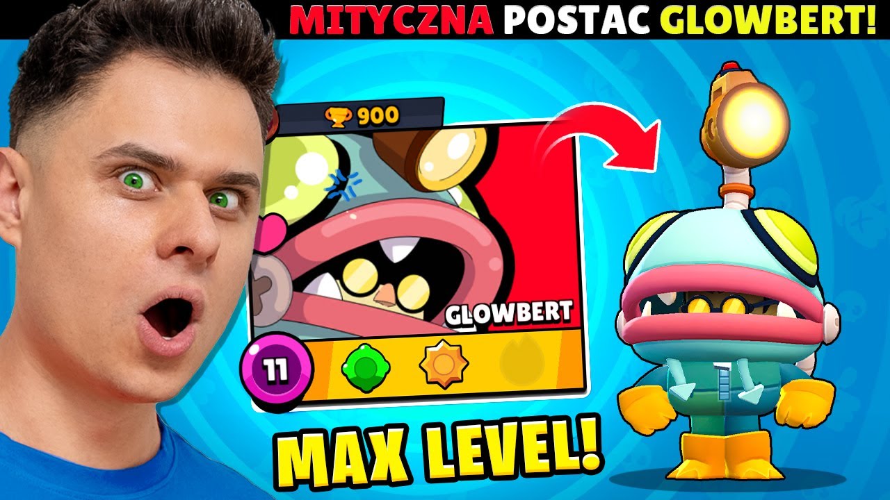 Testuję GLOWBERT Nowego MITYCZNEGO Zadymiarza w Brawl Stars! - YouTube
