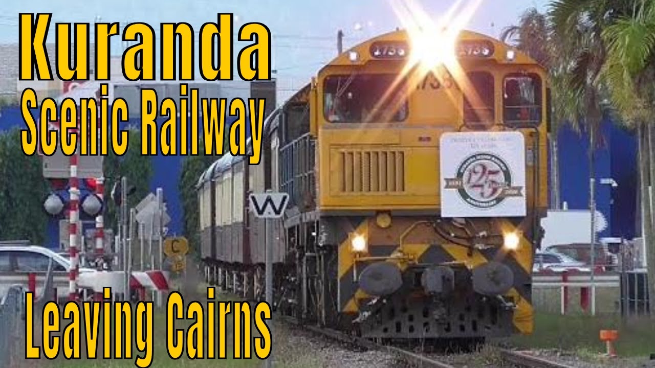 KURANDA SCENIC RAILWAY (Video No. 2) - QR Queensland Rail KSR Train ...