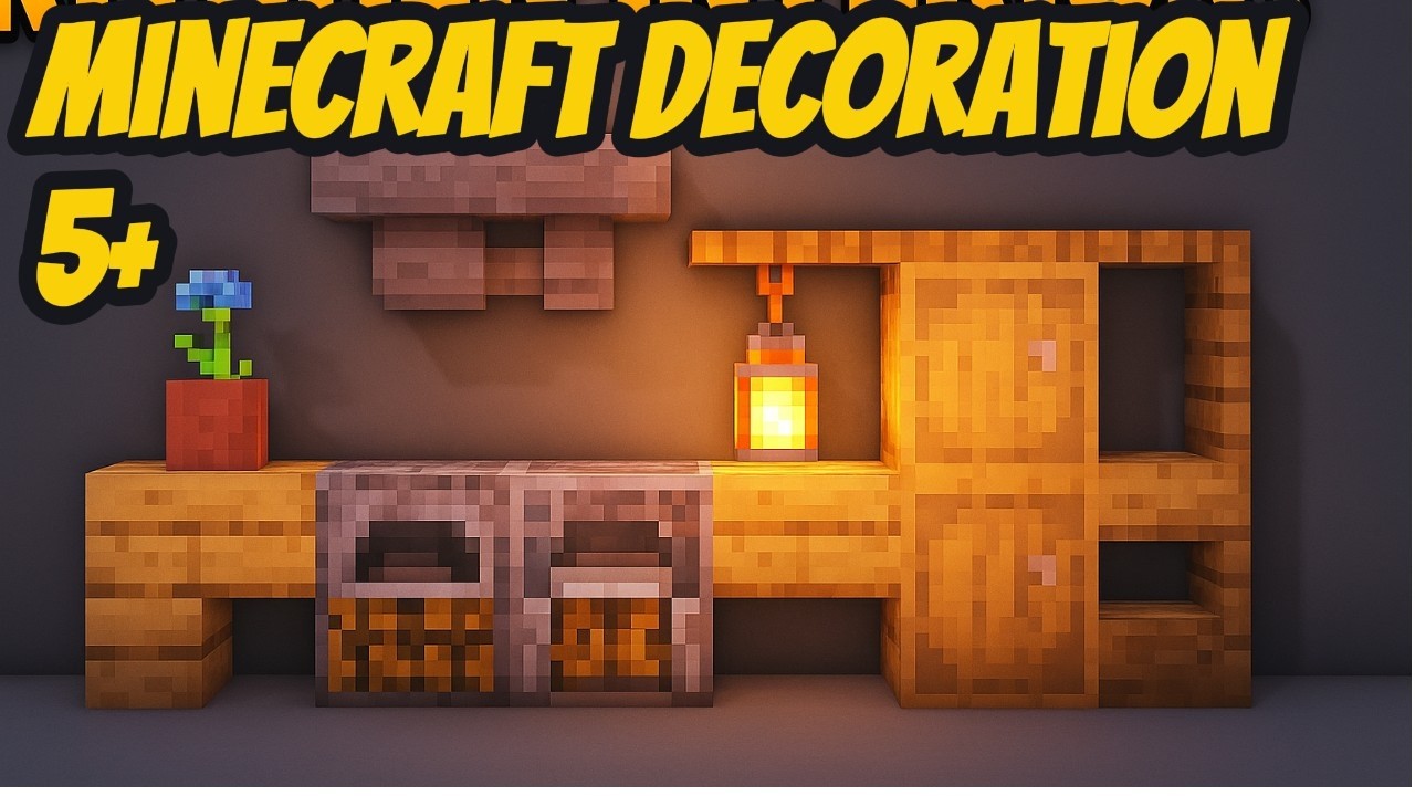 5 Minecraft Decoration Ideas to Transform Your Base! (Easy & Creative ...