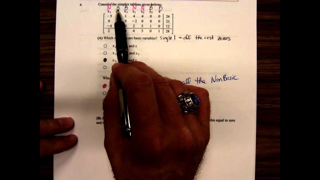 Math 1324 Simplex Method Problems YouTube Math 1324 Simplex Method Problems YouTube
