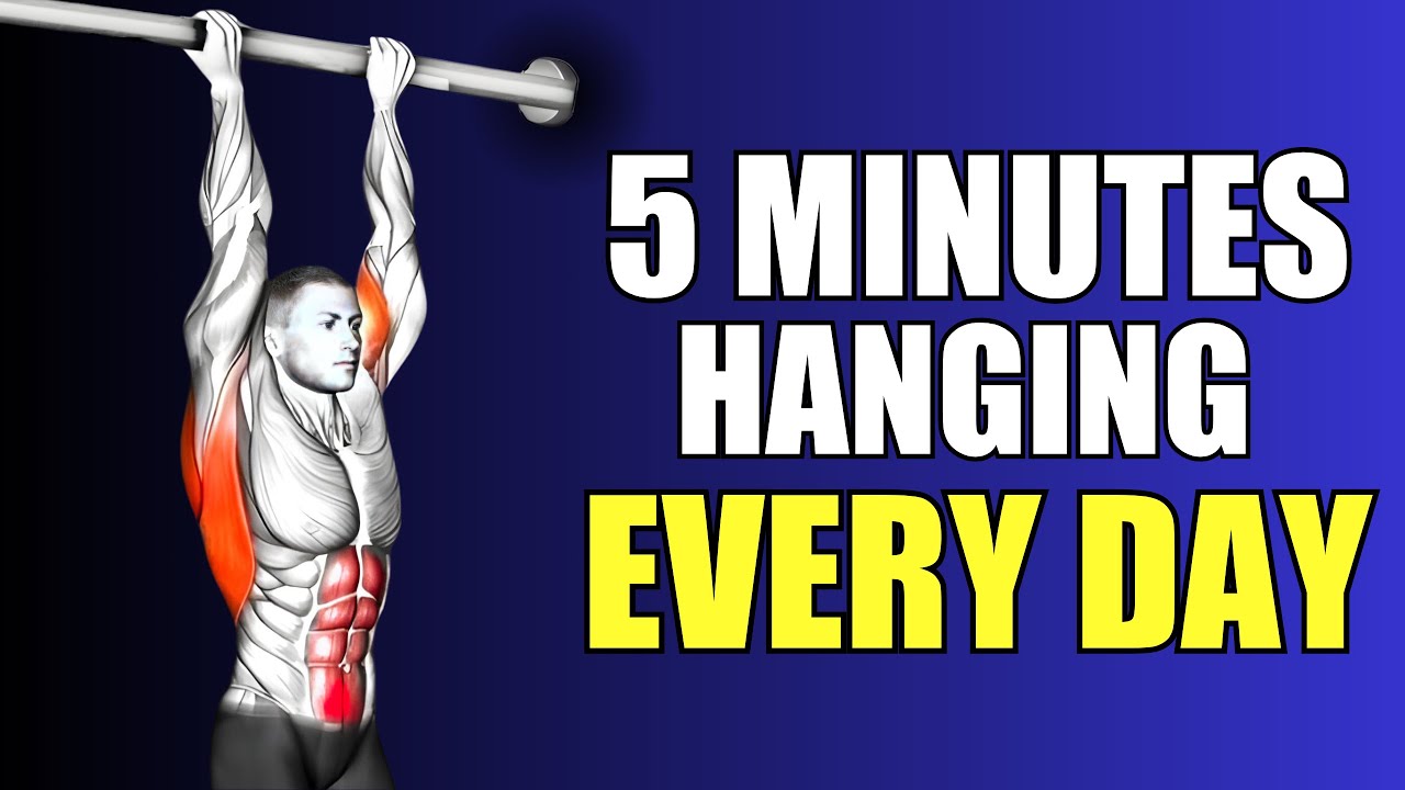 Surprising Effects of Hanging from a Pull-Up Bar Every Day - YouTube