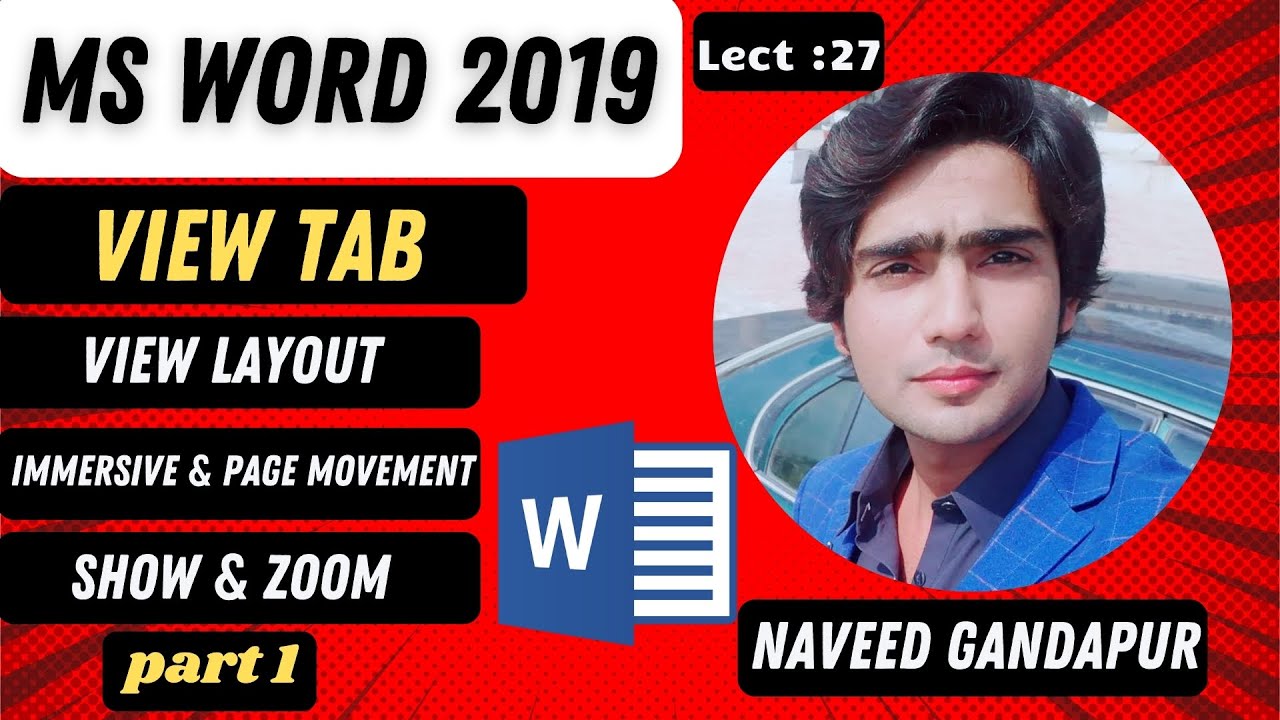 How to use view layout, immersive & page movement, show & zoom in view ...