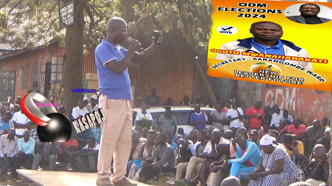 KASAPOJ CHAIRMAN OGUTU MWANAHARAKATI=JOHN- OGOLA=Mrs. DIEL on campaign ...