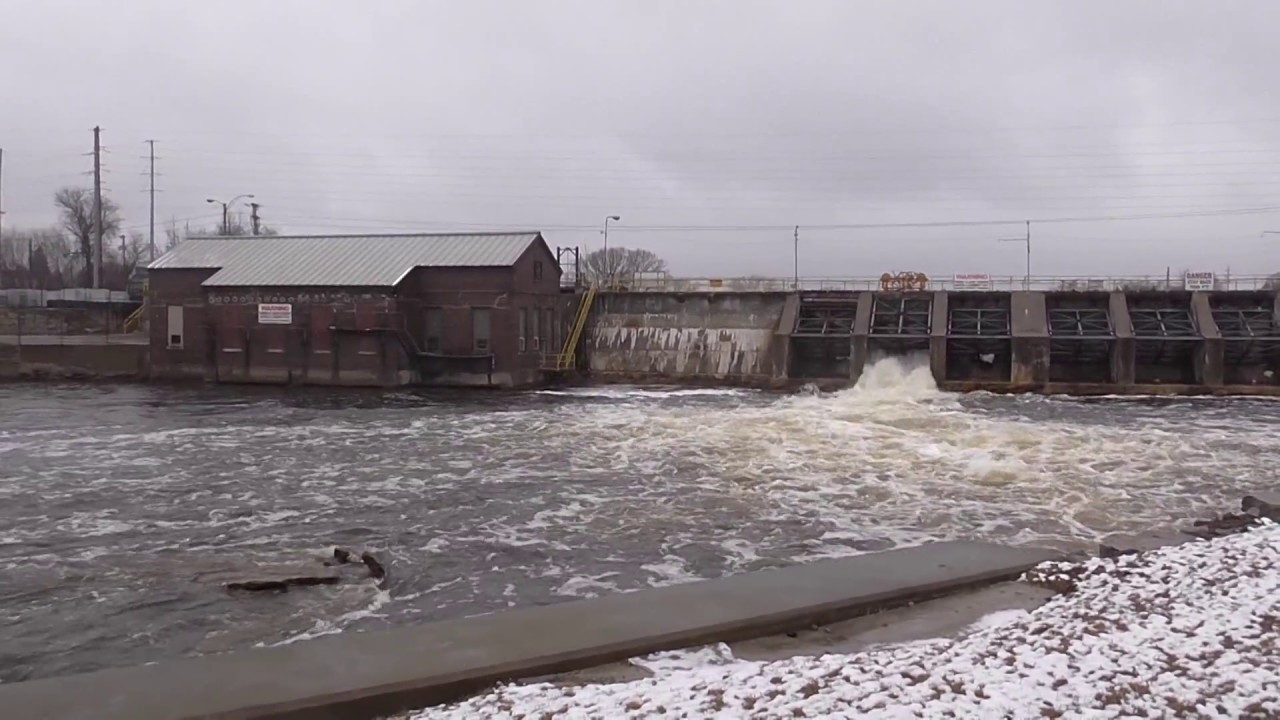 Michigan The 9th Street Dam Alpena Michigan!! The Thunder Bay River ...
