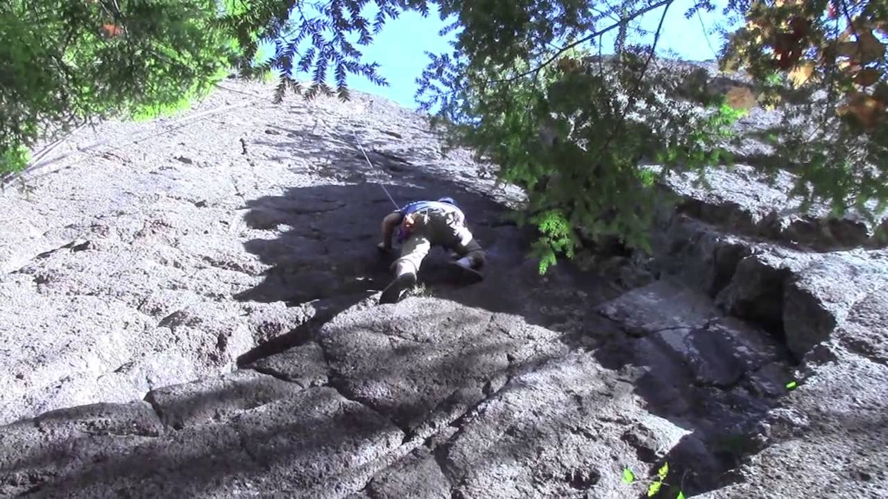 Rock Climbing in the Adirondack Mountains with Trinity College Recorded ...