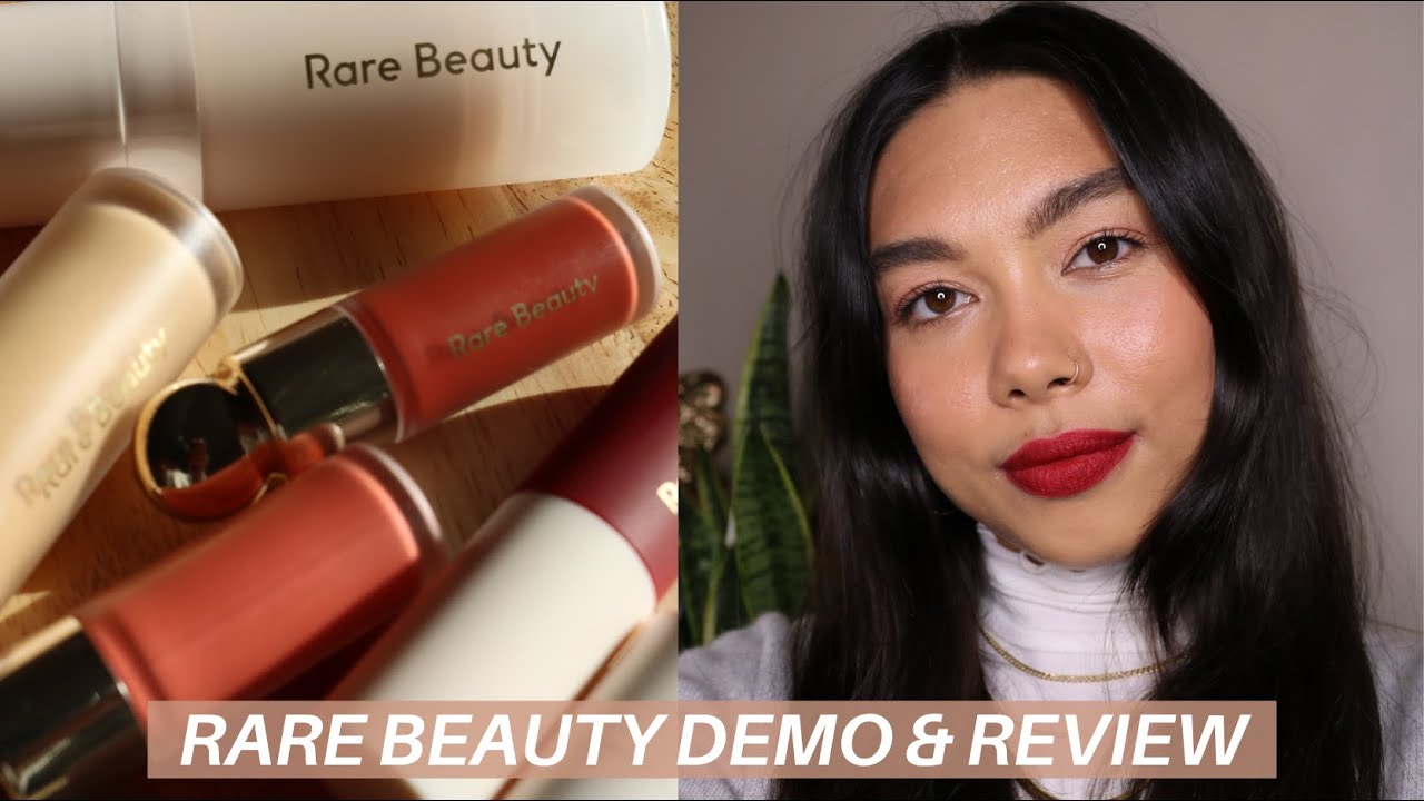 RARE BEAUTY by Selena Gomez | Demo & Review - YouTube