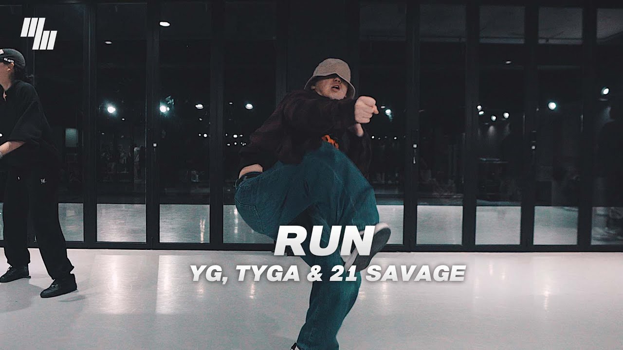 RUN- YG, Tyga & 21 Savage Dance | Choreography by 정진 | LJ DANCE STUDIO ...