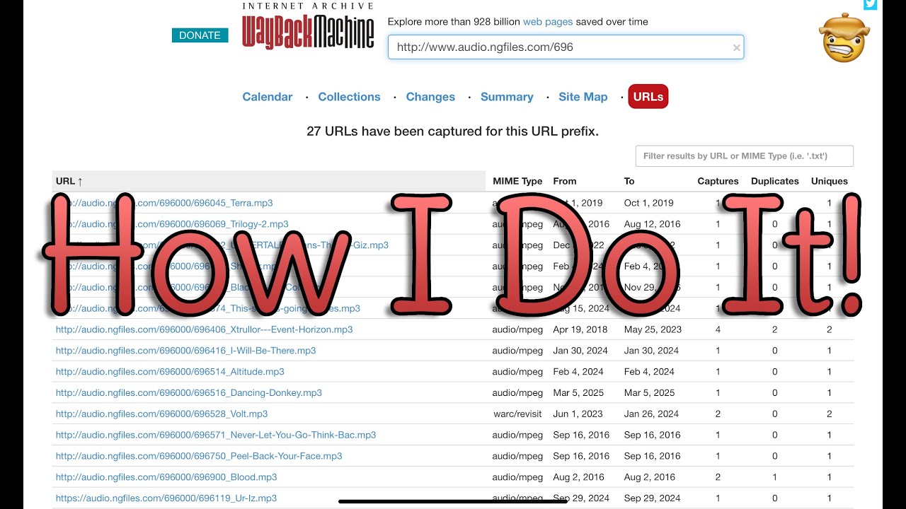 How to Find (almost) Any Newgrounds Song via the Wayback Machine! - YouTube