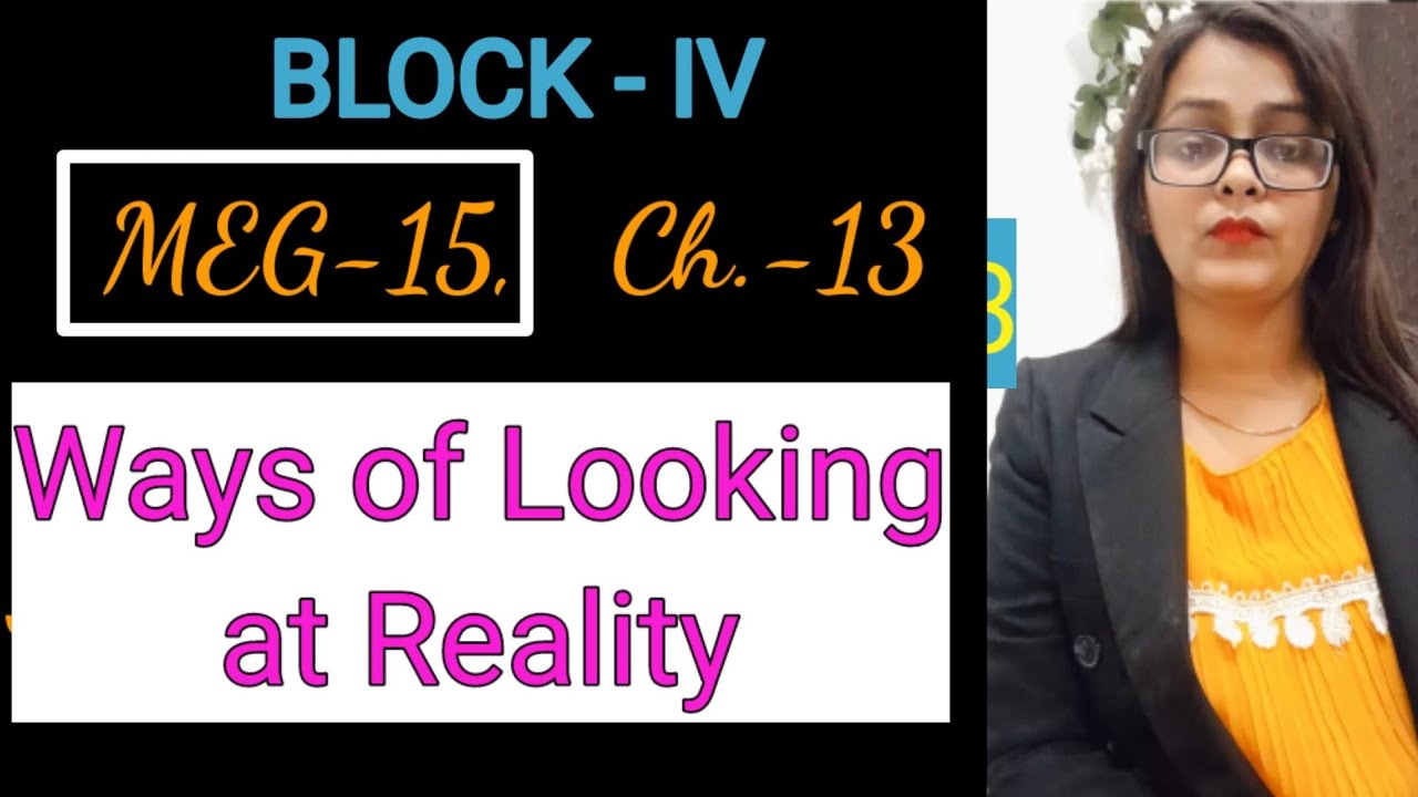 Meg-15, Chapter-13, Ways of reading a writing ..by success maker - YouTube