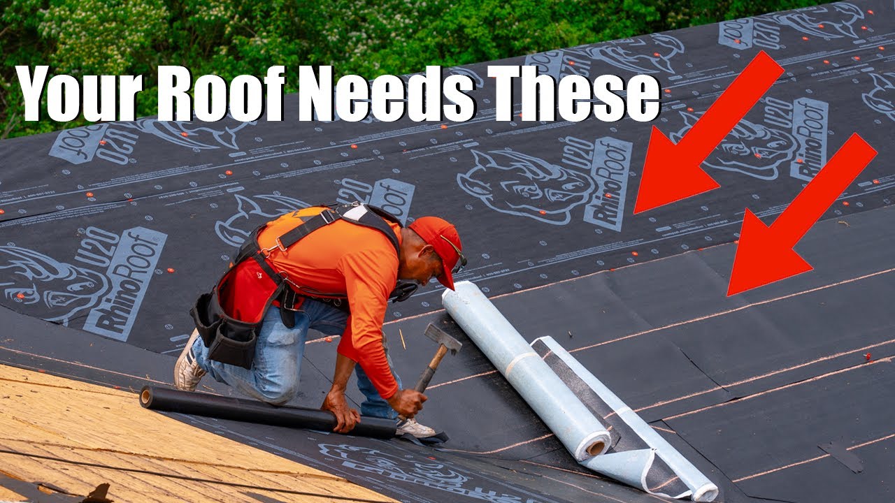 Roof Underlayment 101 What You Need to Know - YouTube