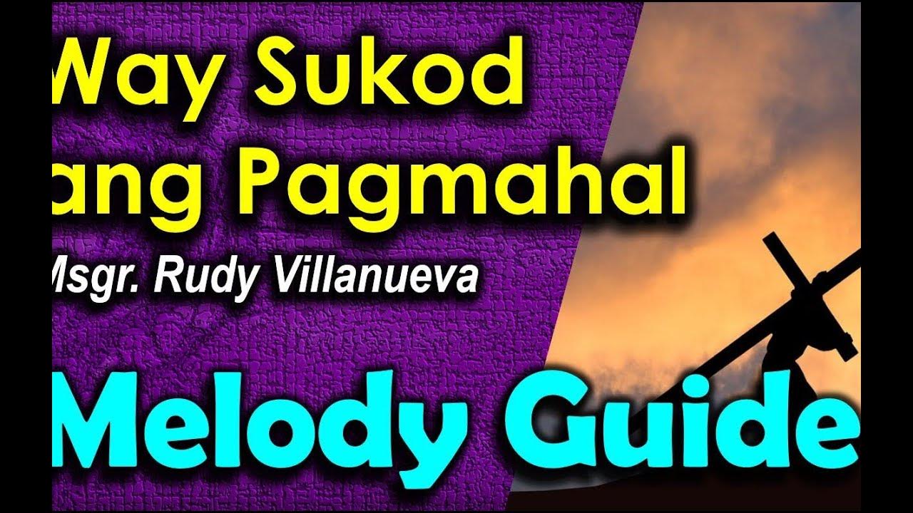 Way Sukod ang Pagmahal (Rudy Villanueva) - Melody Guide - YouTube