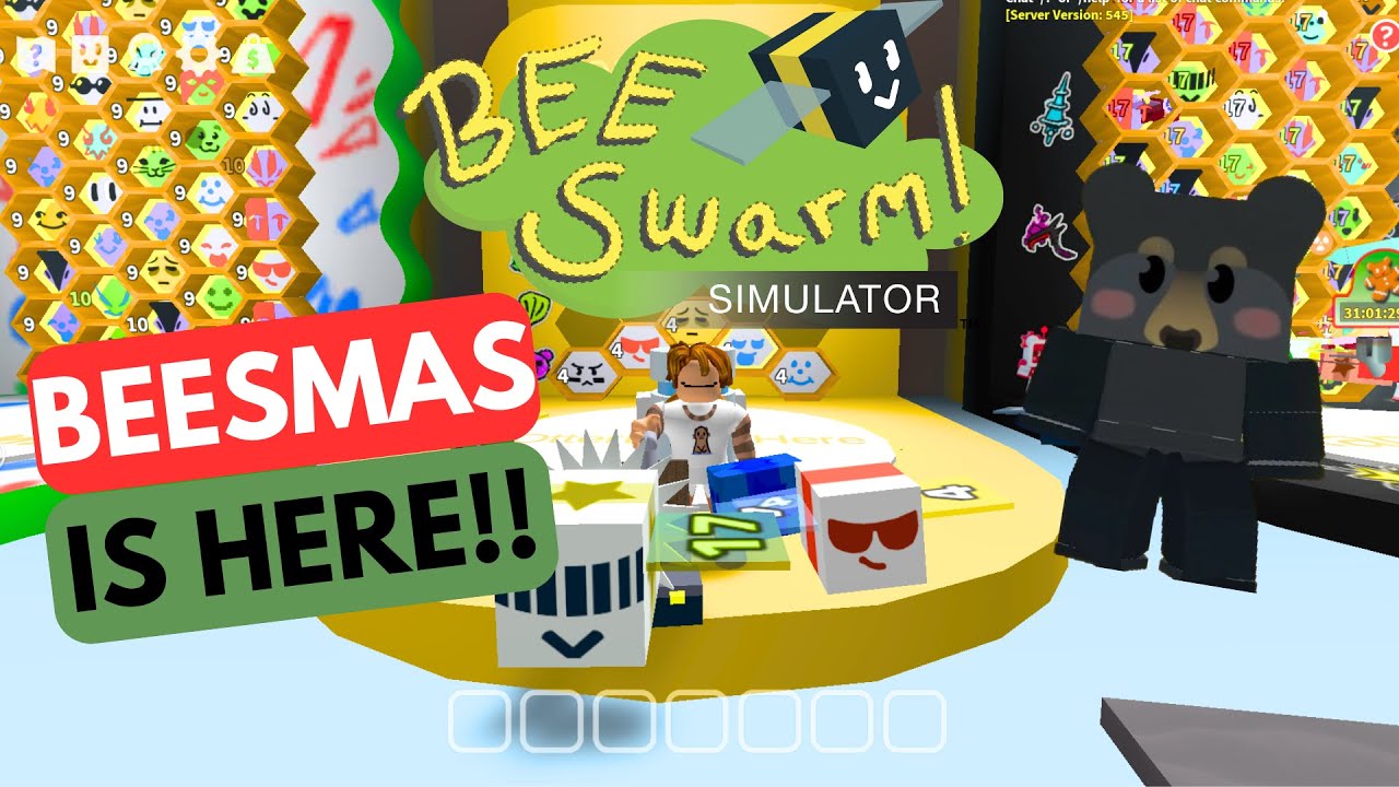 BEESMAS IS HERE!!! (Bee Swarm Simulator Ep2) - YouTube