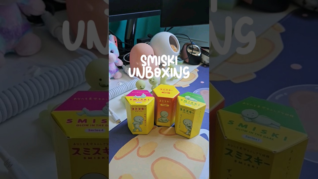 unboxing some new smiskis to add to my collection! #smiski #unboxing # ...