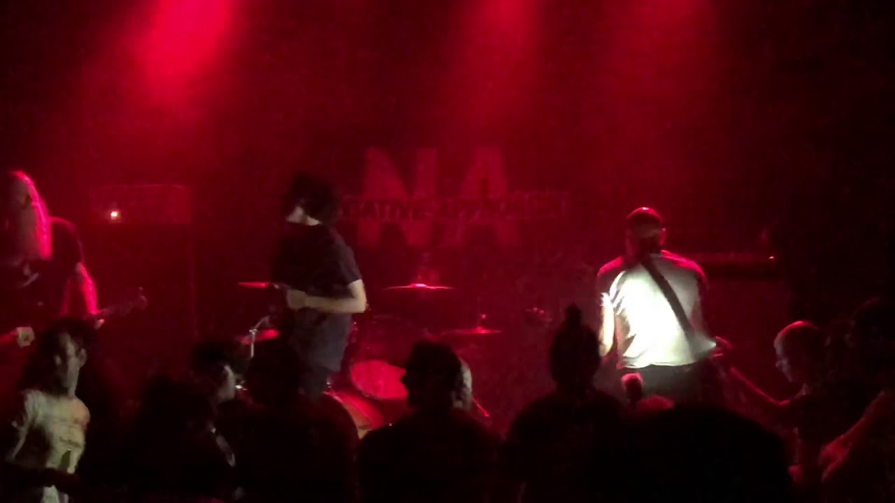 Negative Approach live - @the HiHat - Sound and Fury 2018 - YouTube