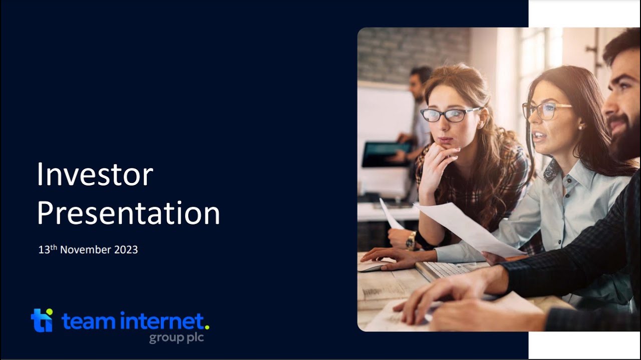 TEAM INTERNET GROUP PLC - Interim Results - YouTube