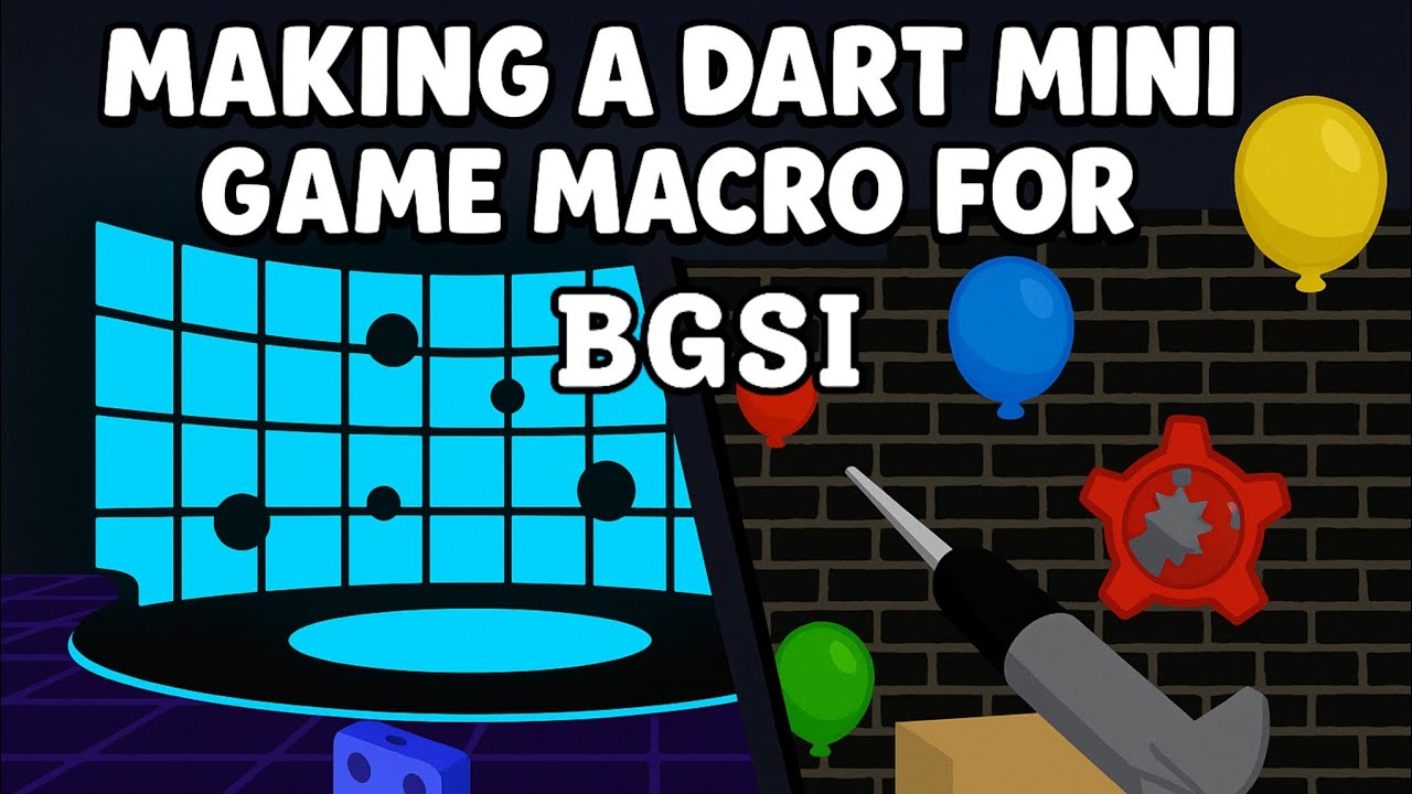 AFK Dart Mini Game Macro for Easy Rewards in BGSI (Mobile) - YouTube