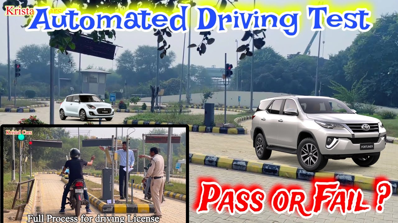 Driving License Test ? Automated Driving License Test in Delhi ...