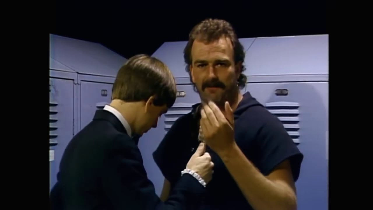 WCCW WRESTLING 1984 JAKE THE SNAKE ROBERTS GINO HERNANDEZ BABY DOLL ...