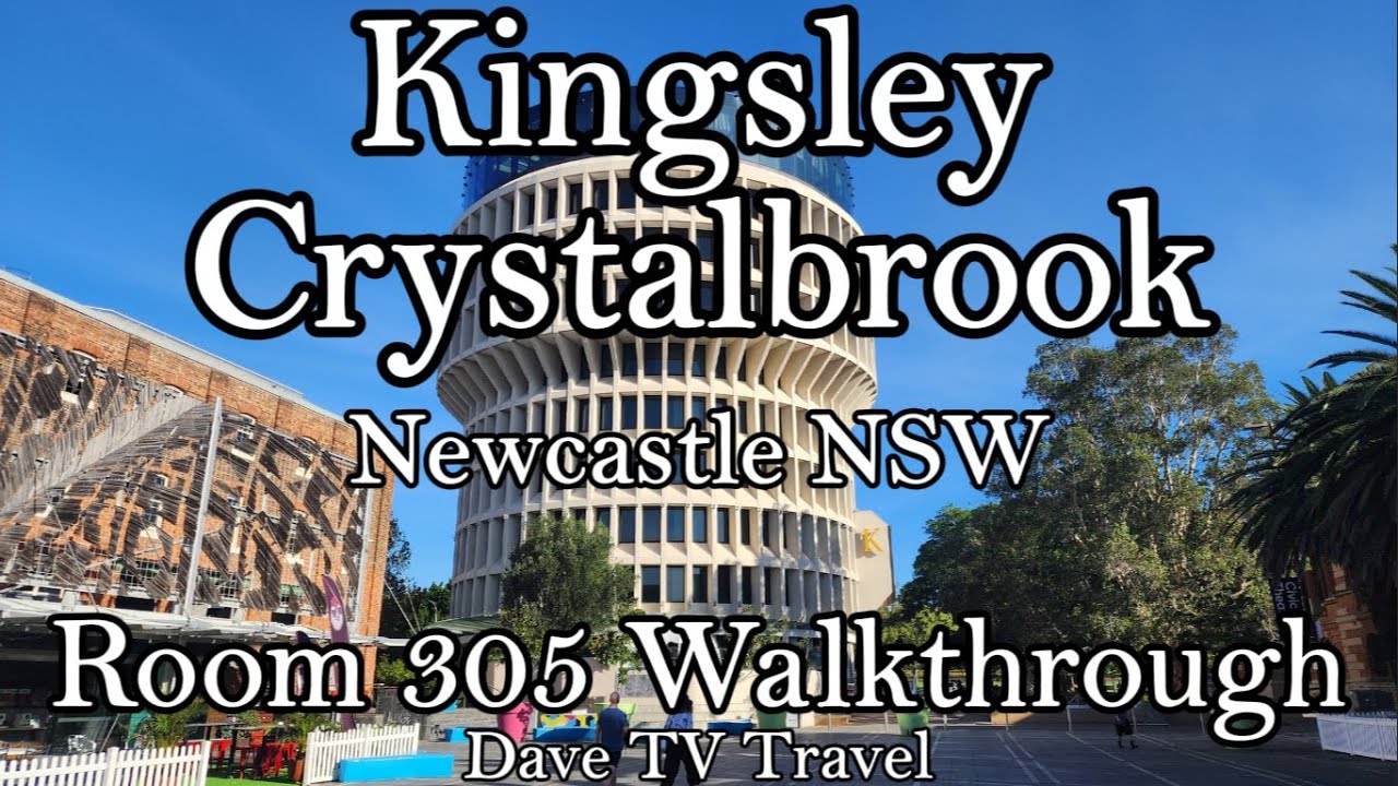 Kingsley Crystalbrook Hotel Newcastle, Room 305 Walkthrough - YouTube