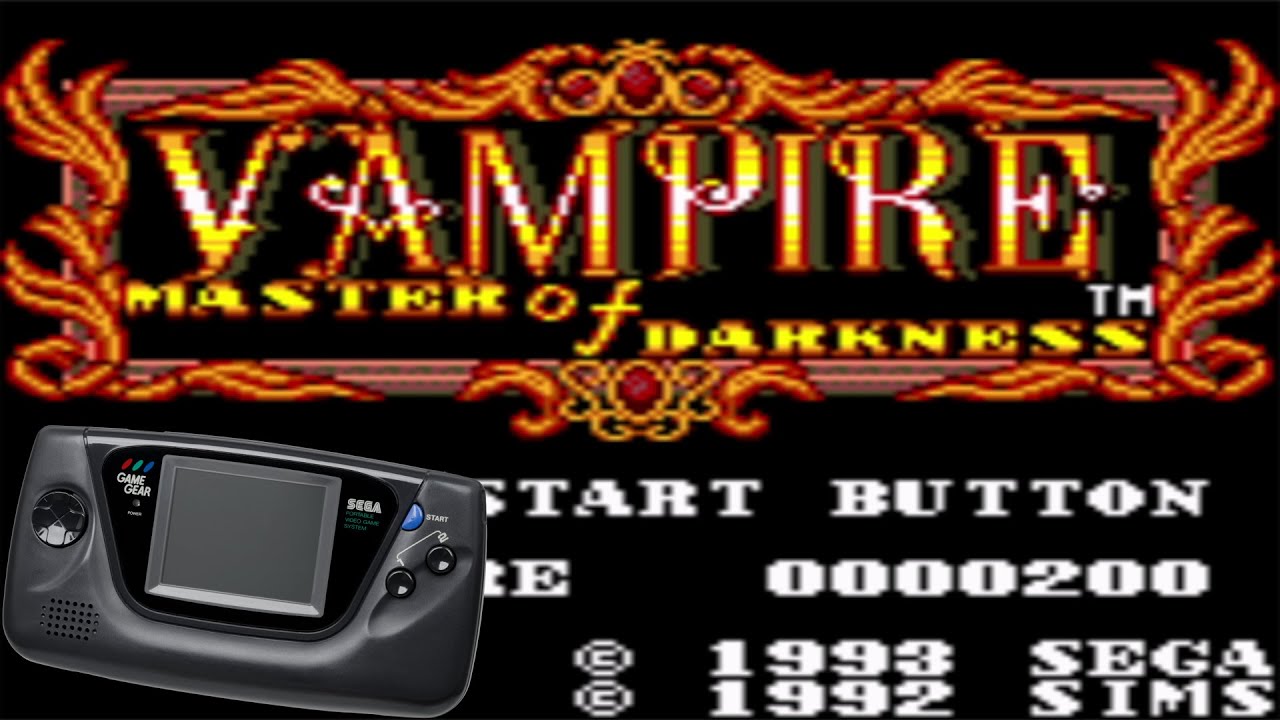 Tips, Tricks & Traps 20: "Vampire: Master of Darkness" (Sega Game Gear) - 3 January 2025 - YouTube