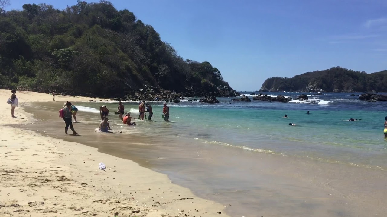 Playa la India, Bahía Chachacual. - YouTube
