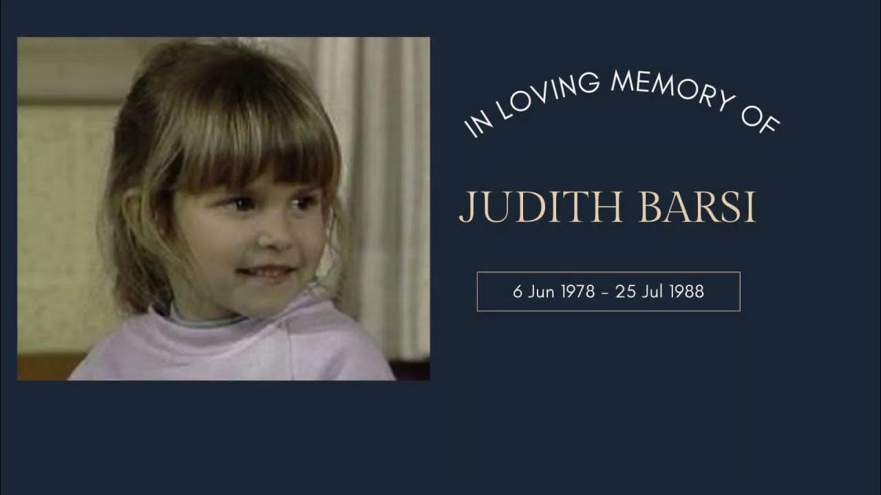 Judith Barsi Memorial Youtube