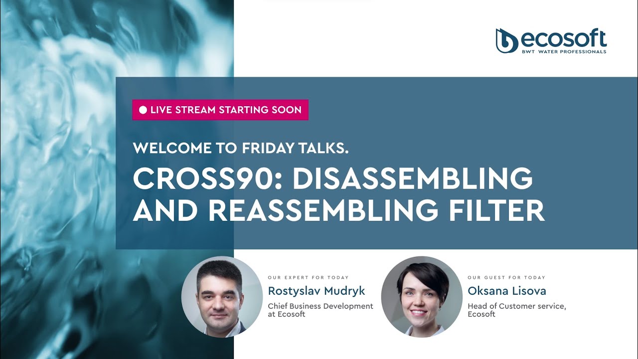 CROSS90: Disassembling and Reassembling Filter | May 26, 2023 - YouTube