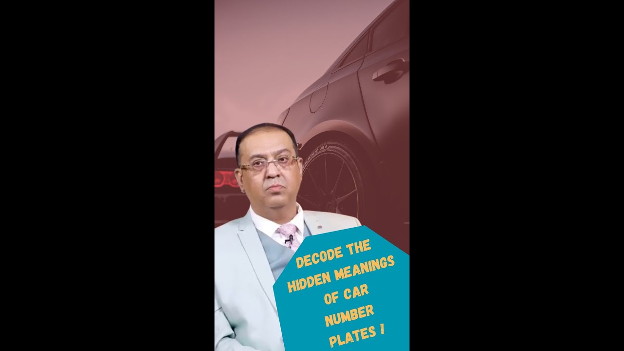 Decode the Hidden Meanings of Car Number Plates ! - YouTube