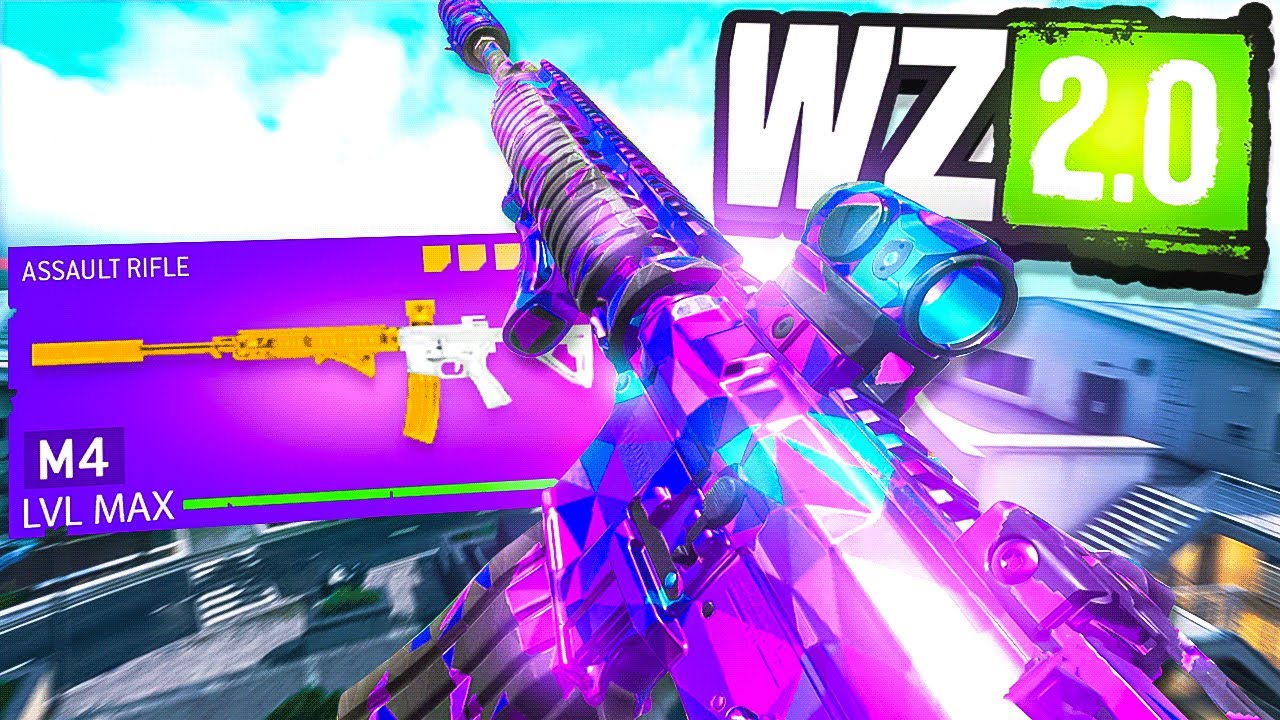 the M4A1 is the *META AR* on Ashika Island Warzone! (M4A1 Class Setup ...