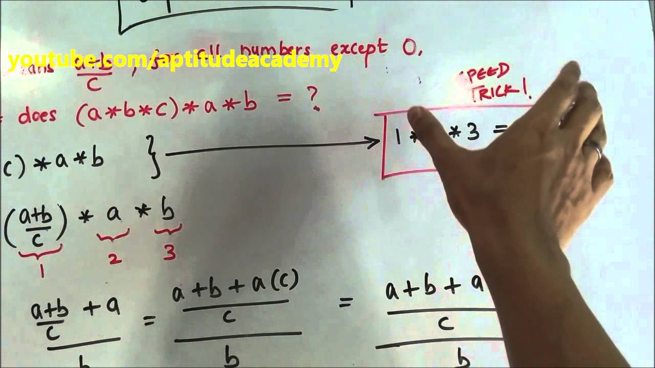 Solved Problem on ABC Relations Concept - YouTube