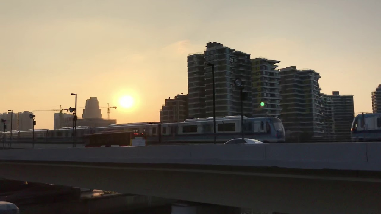 Line 5 of Guangzhou metro / canton China / 广州地铁五号线 - YouTube