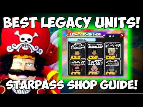 Best LEGACY Units in ASTD! (Star Pass Shop Guide!)