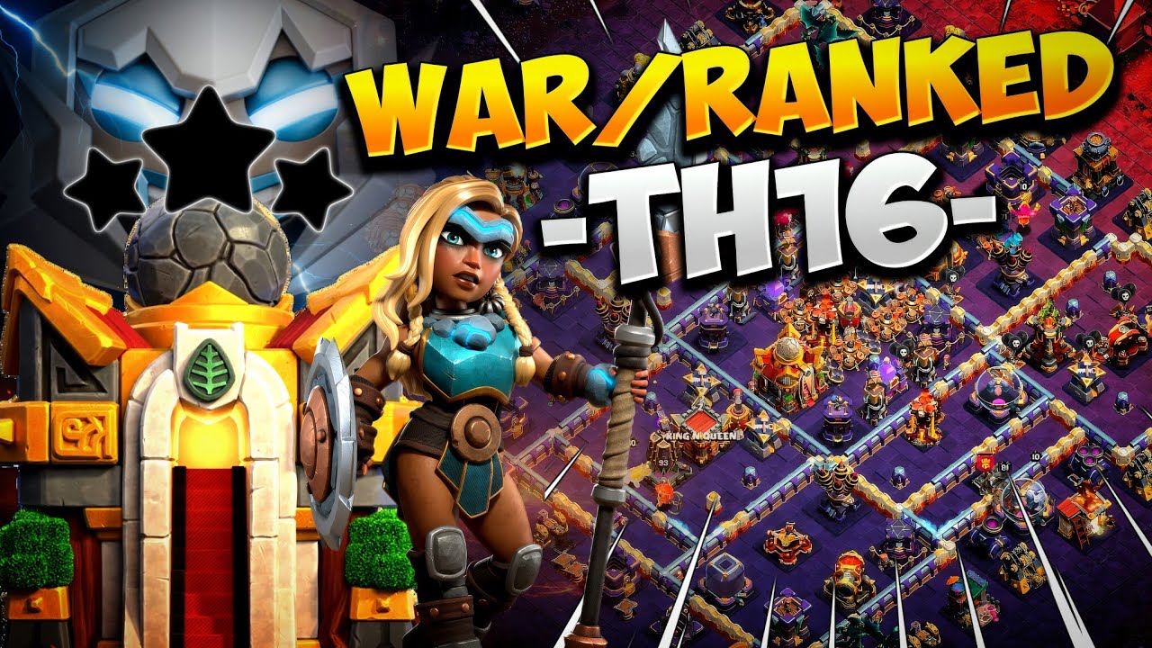 UNBEATEN TH16 BASE 2025 💥 Ranked Mode + WAR | Anti 3 Star Proof - YouTube
