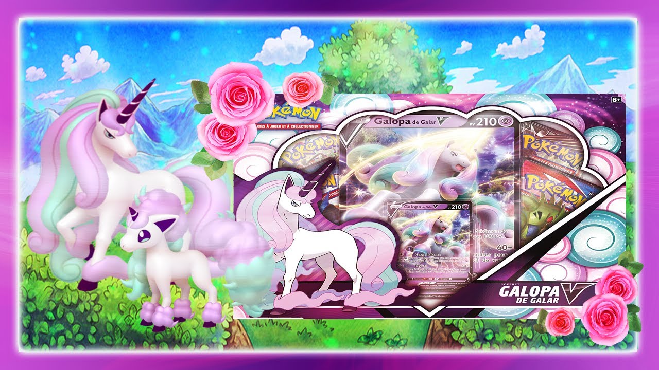 CARTE FULL ART ULTRA RARE | Coffret Galopa de Galar V - YouTube