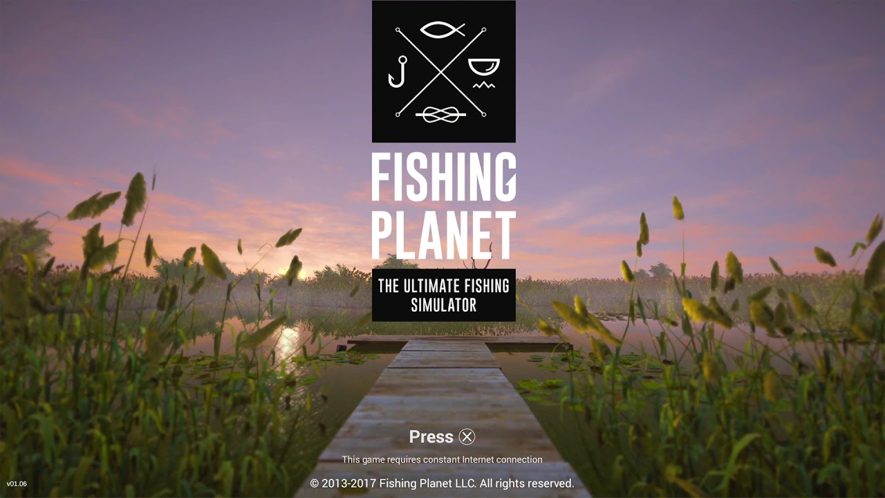 Fishing Planet Title Screen (PC, PS4) - YouTube