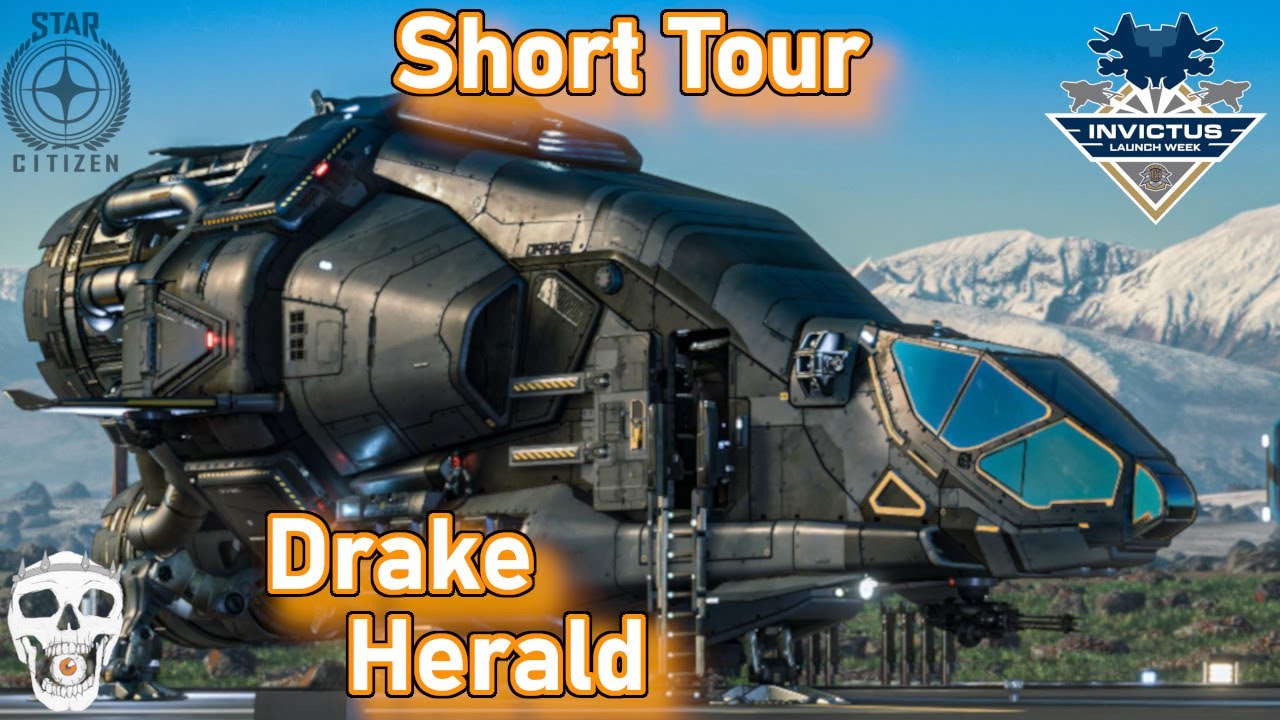 Quick Tour of the Drake Herald - Star Citizen Gameplay Alpha 3.13 - YouTube