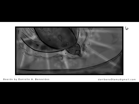 Happy Feet - Seal Chase Scene Storyboard