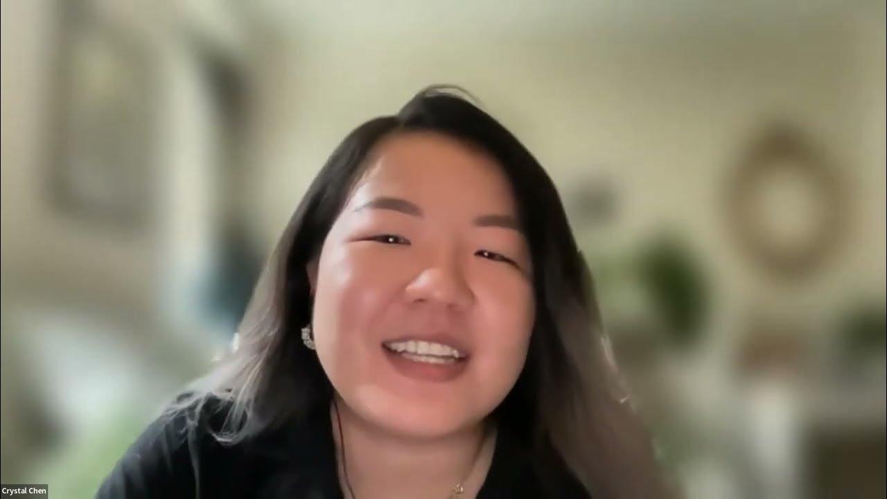 Andrea Wang, author of THE MANY MEANINGS OF MEILAN, with Crystal Chen ...