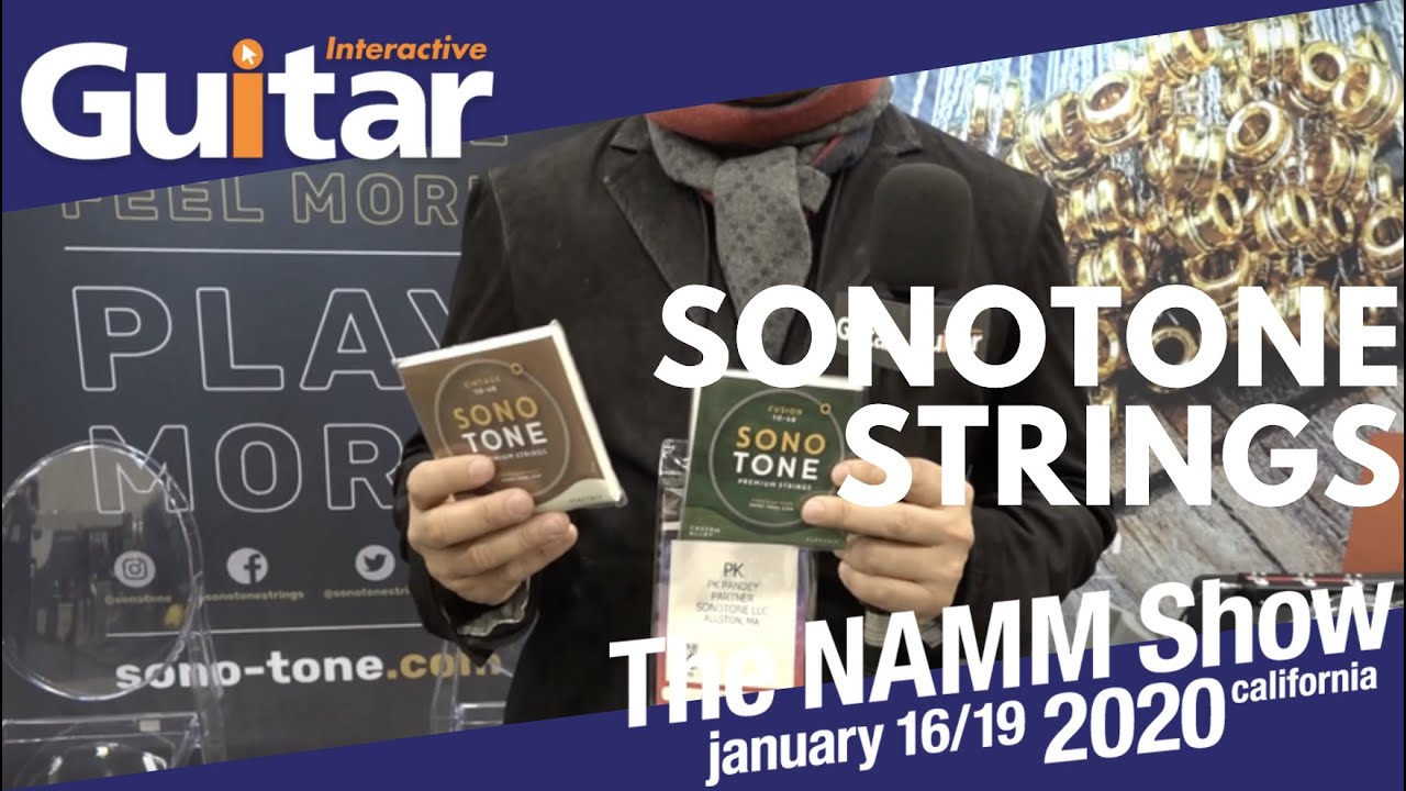 NAMM 2020 | SonoTone Strings - YouTube