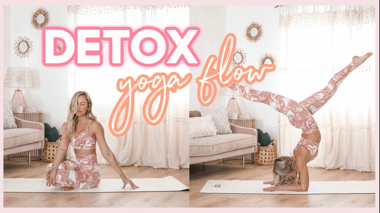 DETOX YOGA FLOW 💗 all levels! - YouTube