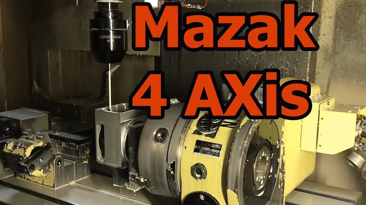 Training Mazak - 4axis - YouTube