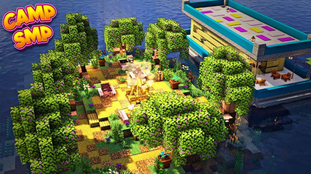 Escape to an Epic Minecraft Summer Camp Adventure (Full Movie) - YouTube