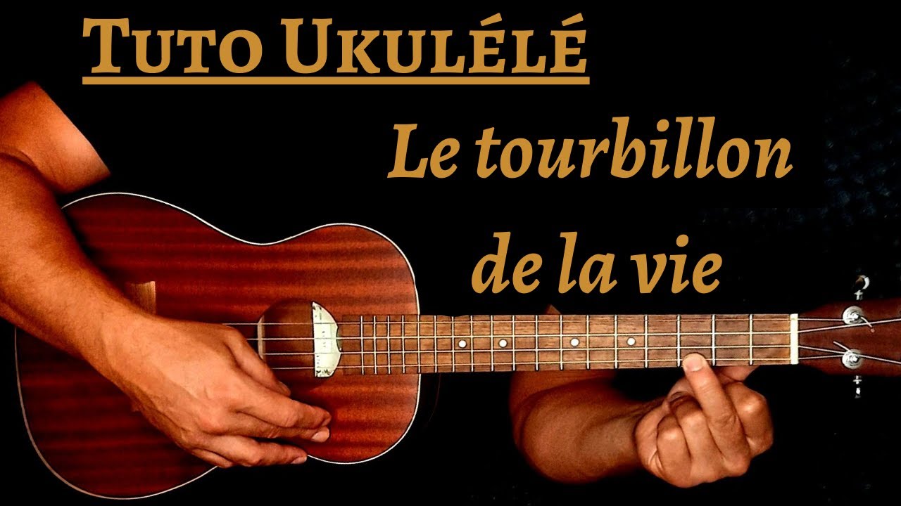 Tuto Ukulélé Jeanne Moreau - Le tourbillon de la vie (Accords et ...