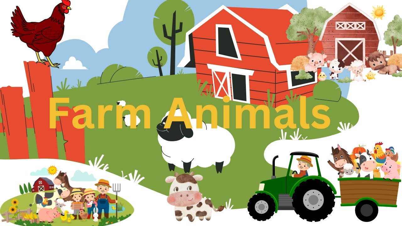 Farm animal songs foe kids make fun and enjoy and more learning ABC ...