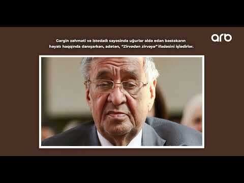 Bu gün Dünya şöhrətli bəstəkar, Azərbaycan Xalq artisti Arif Məlikovun doğum günüdür